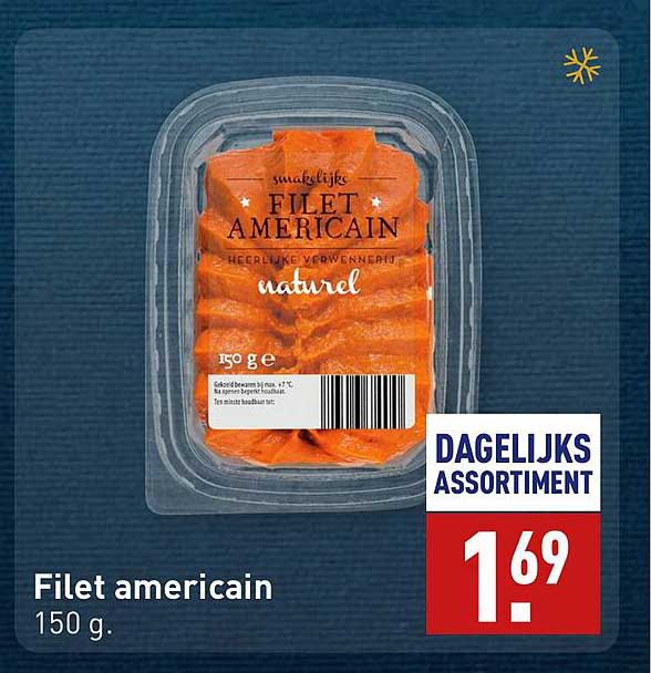 Filet Americain aanbieding bij ALDI