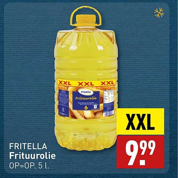 Fritella Frituurolie aanbieding bij ALDI