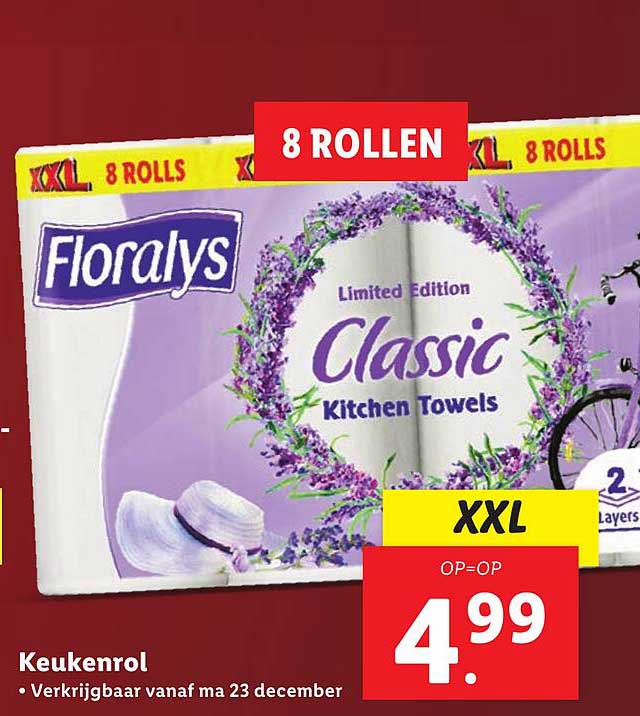 Keukenrol Aanbieding bij Lidl - FolderFeest.nl