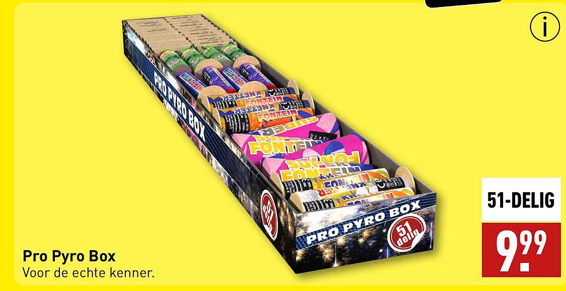 Pro Pyro Box aanbieding bij ALDI
