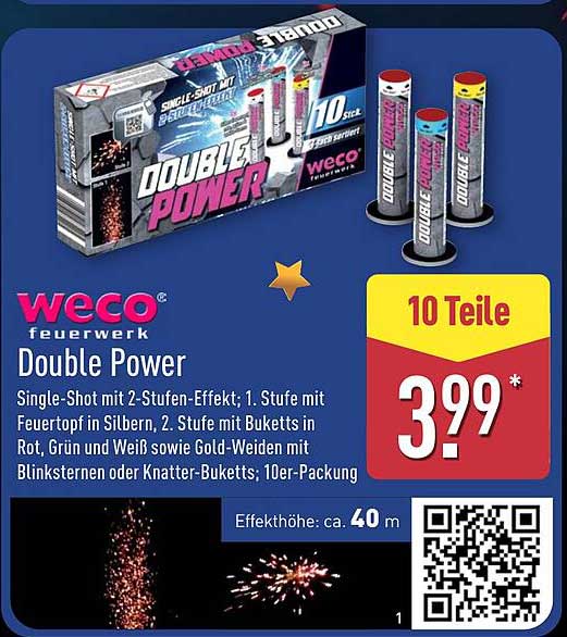 Double Power Aanbieding bij ALDI - FolderFeest.nl