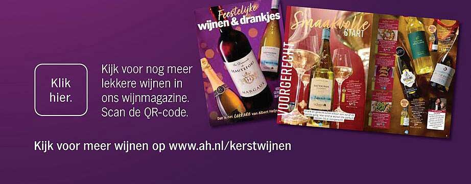 Feestelijke Wijnen & Dranken Aanbieding bij Albert Heijn - FolderFeest.nl