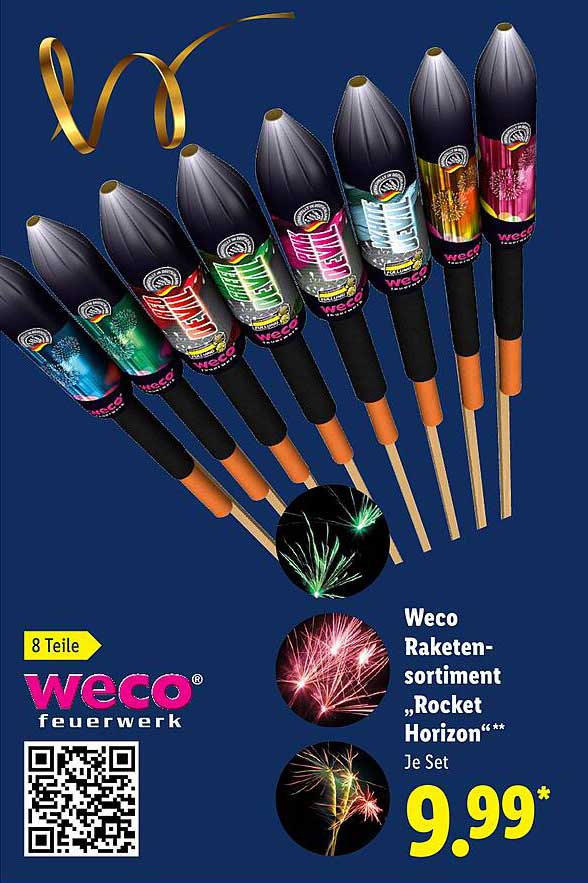 Weco Raketen-Sortiment „Rocket Horizon“ Aanbieding bij Lidl ...