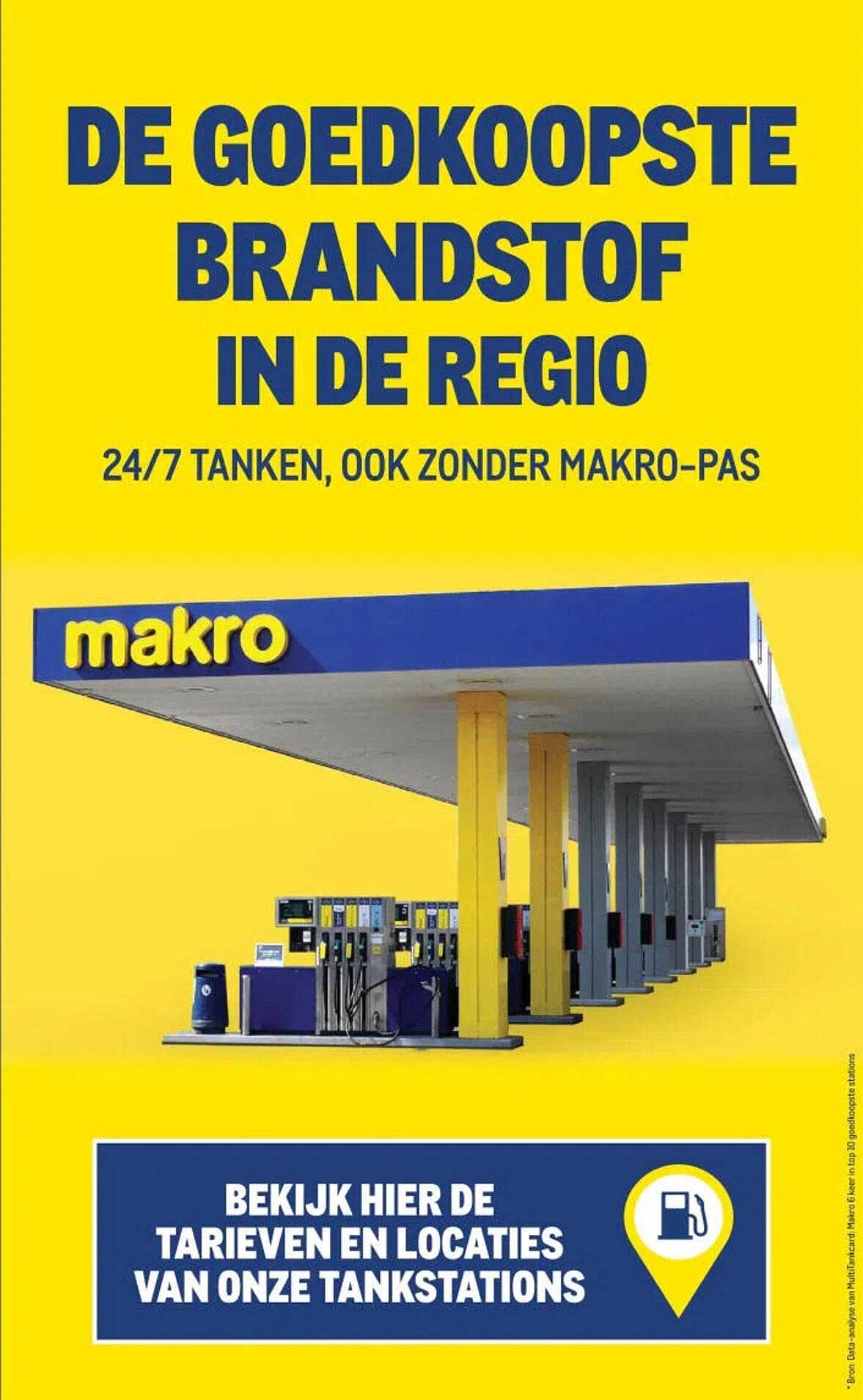 De Goedkoopste Brandstof In De Regio Aanbieding bij Makro - FolderFeest.nl