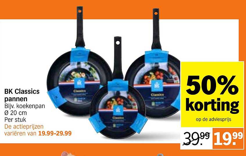 Bk Classics Pannen Aanbieding bij Albert Heijn - FolderFeest.nl
