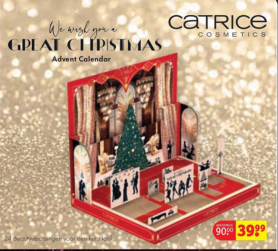 Catrice Cosmetics Advent Calendar aanbieding bij Kruidvat