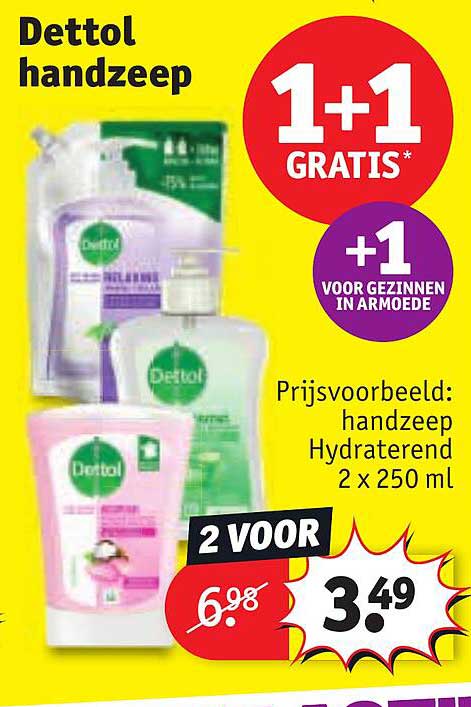 Dettol Handzeep aanbieding bij Kruidvat