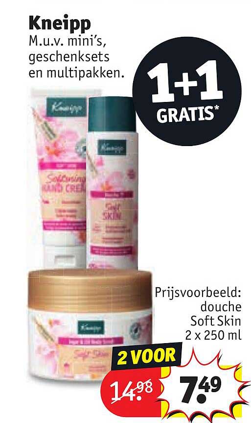 Kneipp aanbieding bij Kruidvat