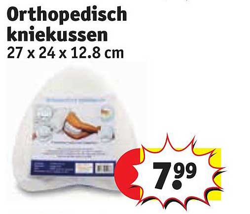 Orthopedisch Kniekussen aanbieding bij Kruidvat