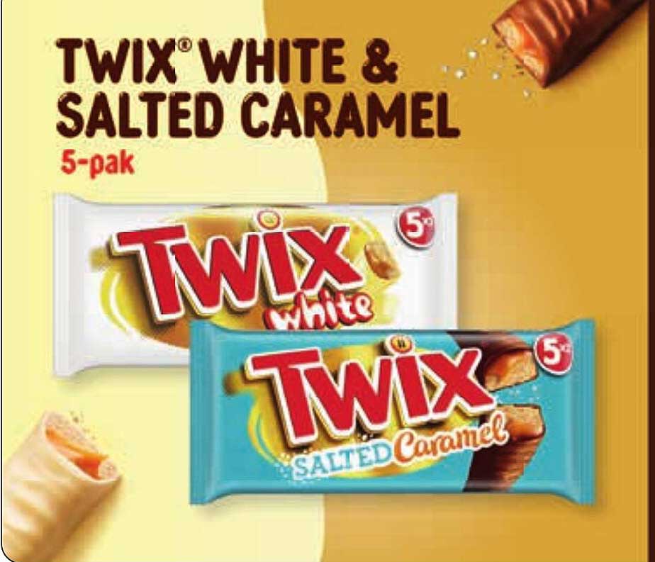 Twix® White & Salted Caramel aanbieding bij Kruidvat