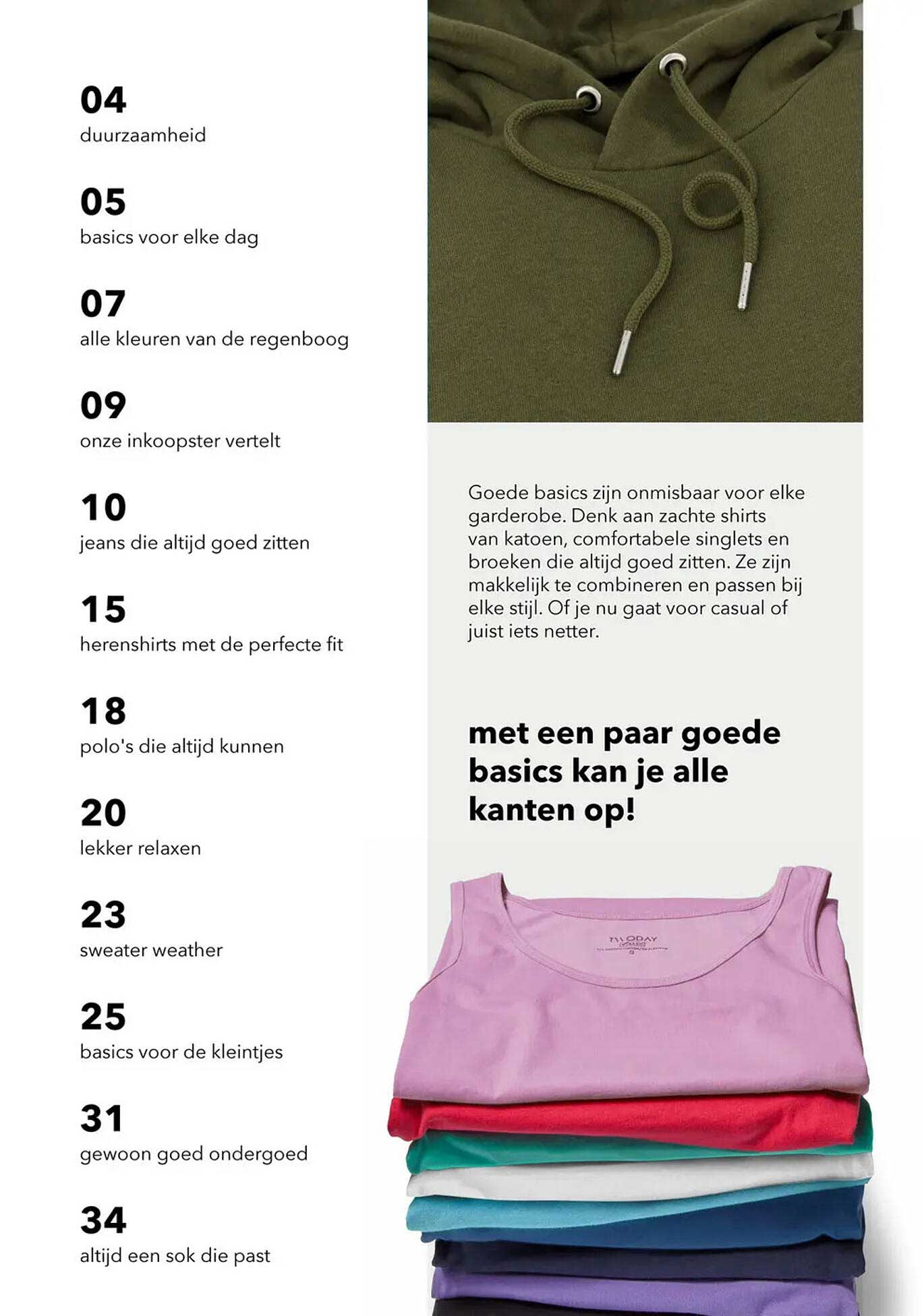 Goede Basics Die Je Niet Wilt Missen! Aanbieding bij Scapino ...
