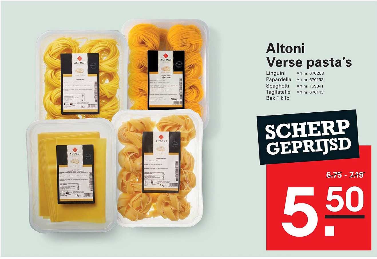 Alle Ah Verse Pasta's Aanbieding bij Albert Heijn - FolderFeest.nl