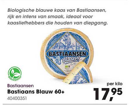Bastiaans Blau 60+ aanbieding bij HANOS