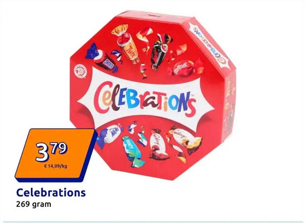 Celebrations Aanbieding bij Action - FolderFeest.nl
