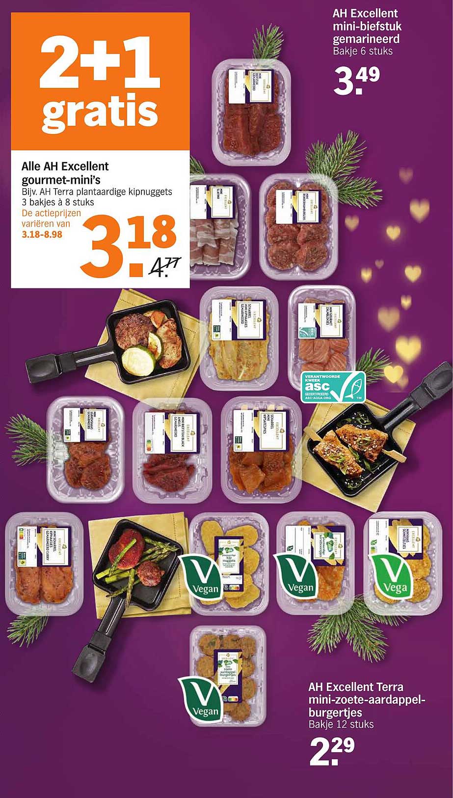Ah Excellent Gourmet-Mini’s aanbieding bij Albert Heijn