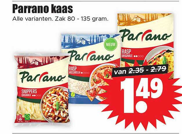 Parrano Kaas aanbieding bij Dirk