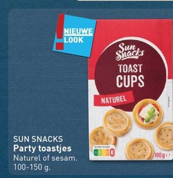 Sun Snacks Party Toastjes aanbieding bij ALDI