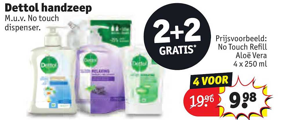 Dettol Handzeep aanbieding bij Kruidvat