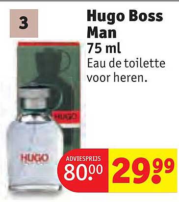 Hugo Boss Man aanbieding bij Kruidvat