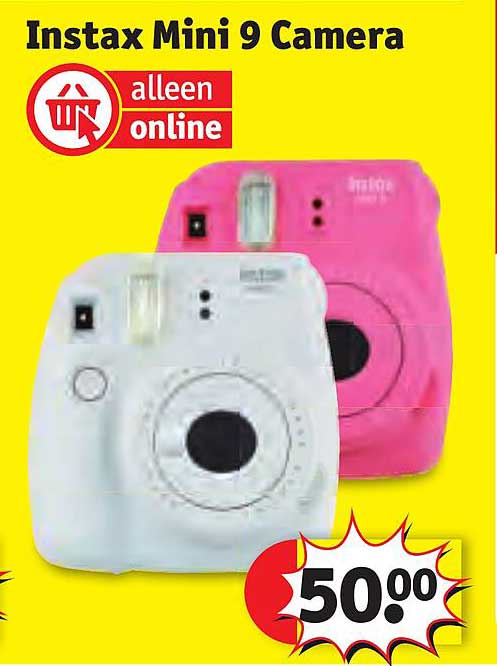 Instax Mini 9 Camera aanbieding bij Kruidvat