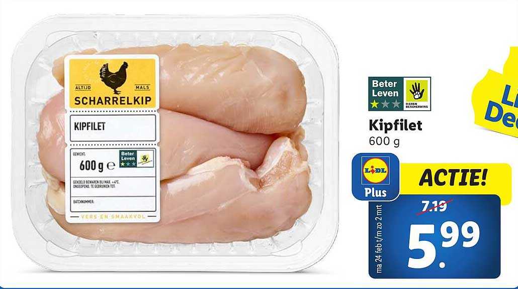 Kipfilet Aanbieding bij Lidl - FolderFeest.nl
