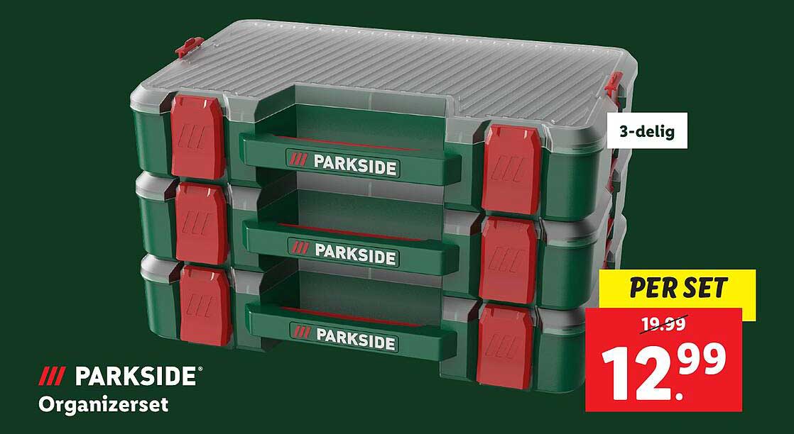 Parkside Organizerset aanbieding bij Lidl