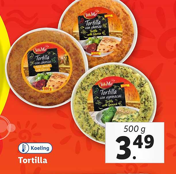 Tortilla aanbieding bij Lidl