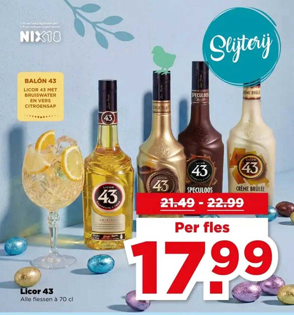 Licor 43 Aanbieding bij PLUS - FolderFeest.nl