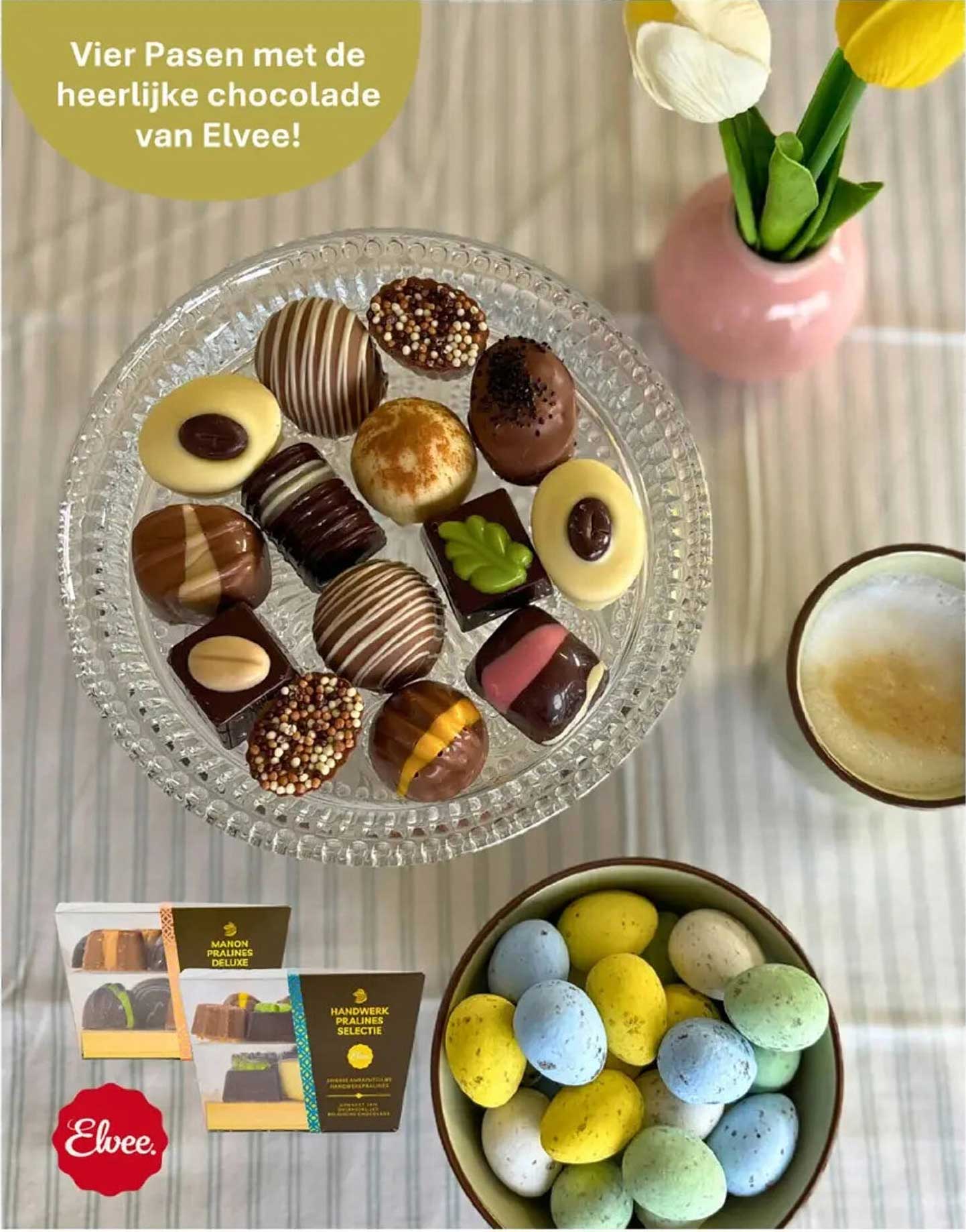 Vier Pasen Met De Heerlijke Chocolade Van Elvee! Aanbieding bij PLUS ...