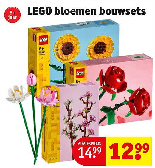 Lego Bloemen Bouwsets Aanbieding bij Kruidvat - FolderFeest.nl