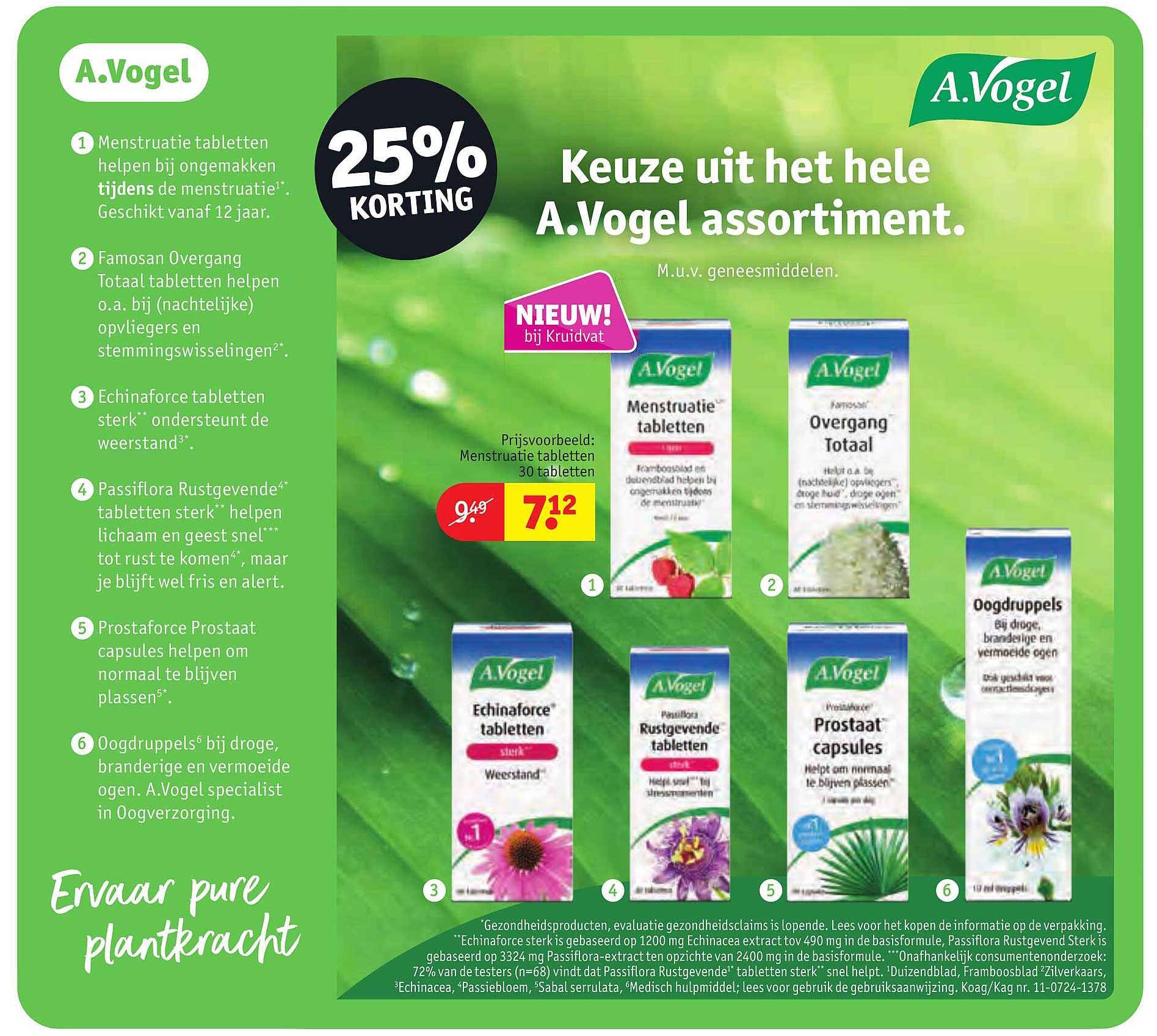 Menstruatie Tabletten Famosan Overgang Totaal Tabletten Echinaforce ...