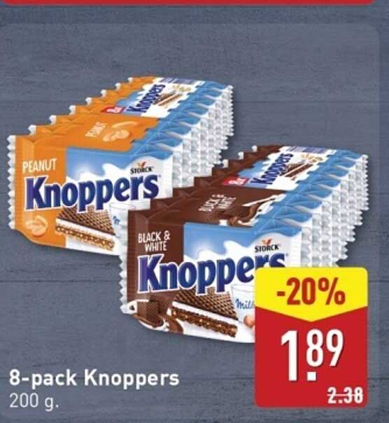 8-Pack Knoppers Aanbieding bij ALDI - FolderFeest.nl