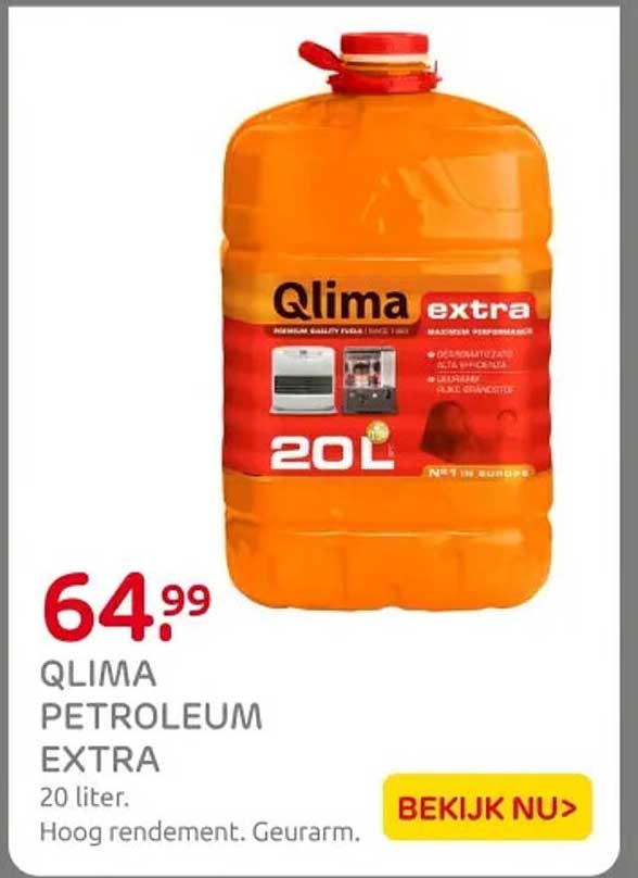 Qlima Petroleum Extra aanbieding bij Praxis