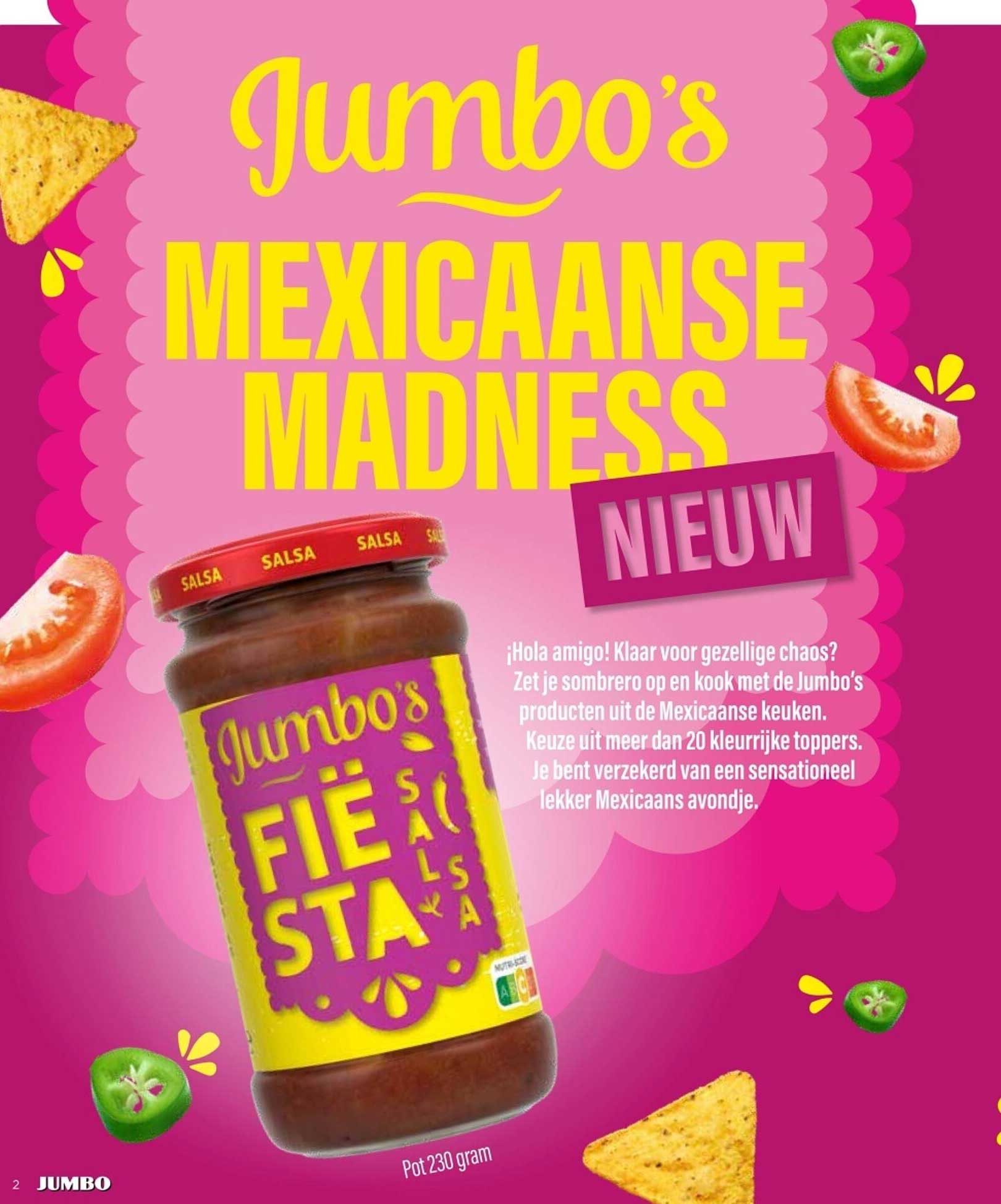 Jumbo's Mexicaanse Madness Nieuw aanbieding bij Jumbo