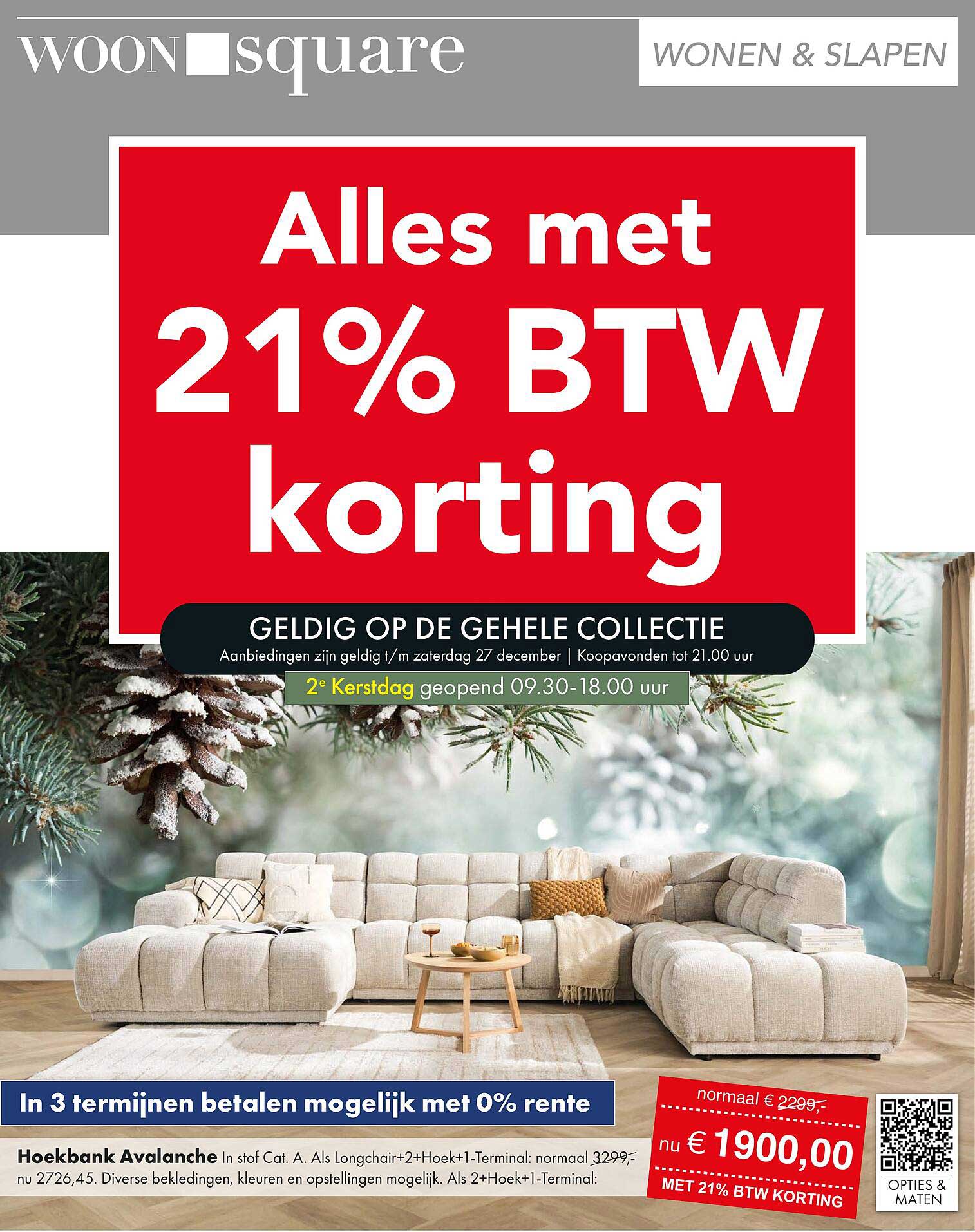 Alles Met 21% Btw Korting Aanbieding bij Woonsquare - FolderFeest.nl