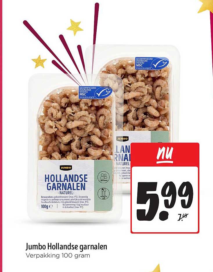 Jumbo Hollandse Garnalen Aanbieding bij Jumbo - FolderFeest.nl