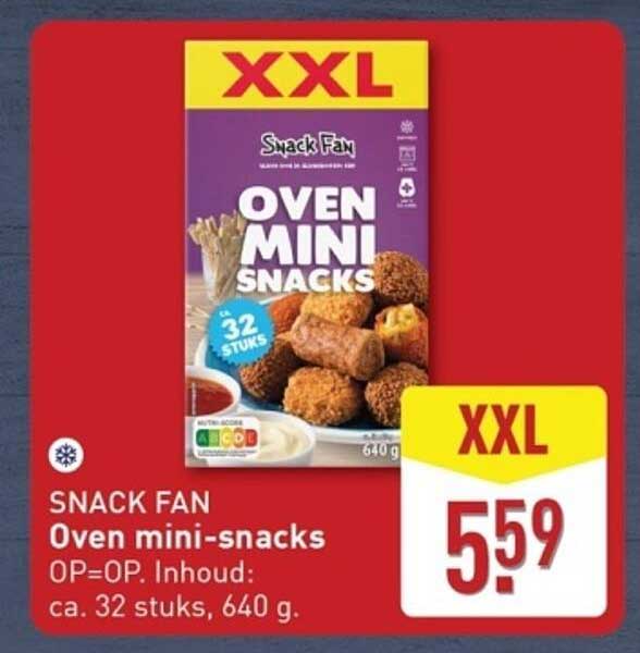 Oven Mini-Snacks Aanbieding bij ALDI - FolderFeest.nl