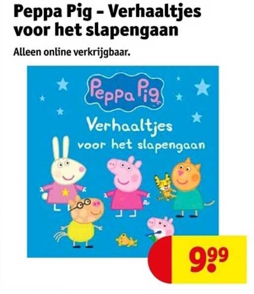Peppa Pig - Verhaaltjes Voor Het Slapengaan Aanbieding bij Kruidvat ...
