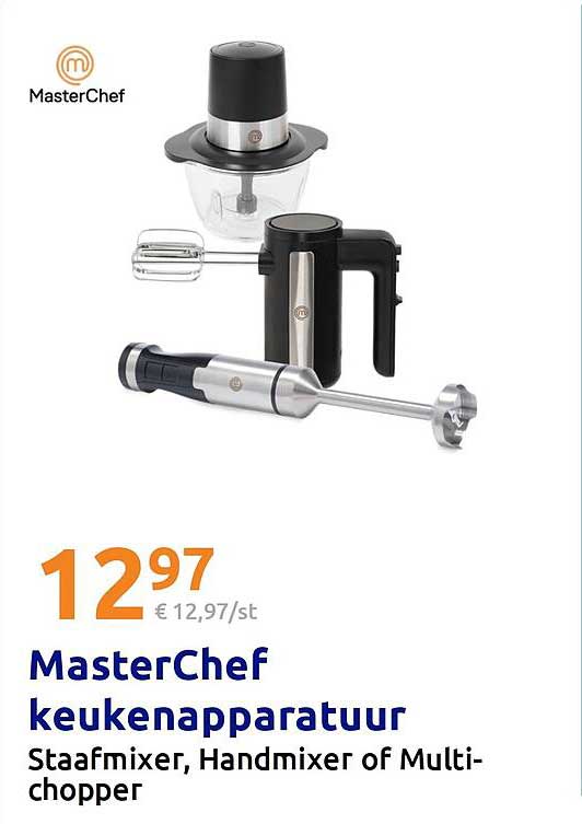 Masterchef Keukena Apparat U Ur Staafmixer, Hand Mixer Of Multi-Chopper ...