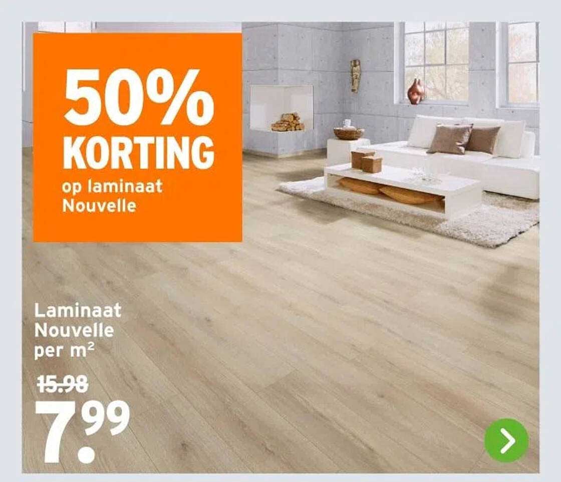 Laminaat Nouvelle aanbieding bij GAMMA