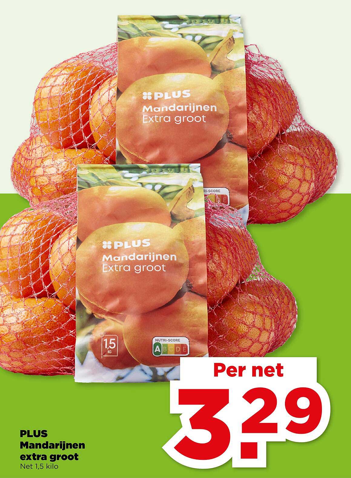 Plus Mandarijnen Extra Groot Aanbieding bij PLUS - FolderFeest.nl