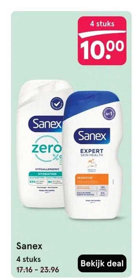 Sanex Aanbieding bij Etos - FolderFeest.nl