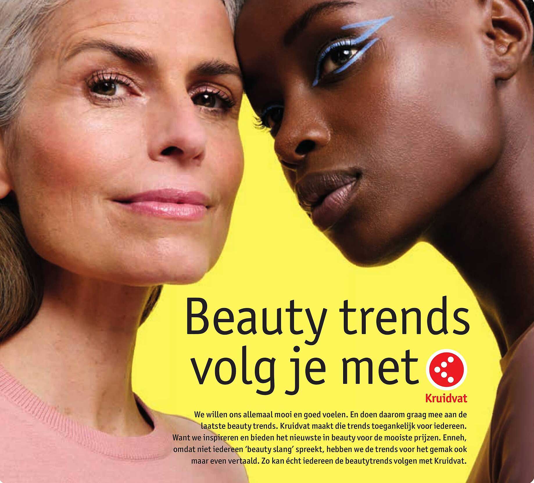 Beauty Trends Volg Je Met aanbieding bij Kruidvat