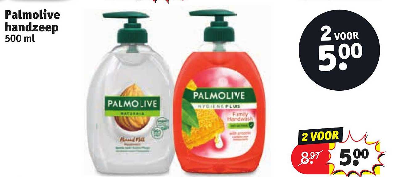 Palmolive Handzeep 500 Ml aanbieding bij Kruidvat