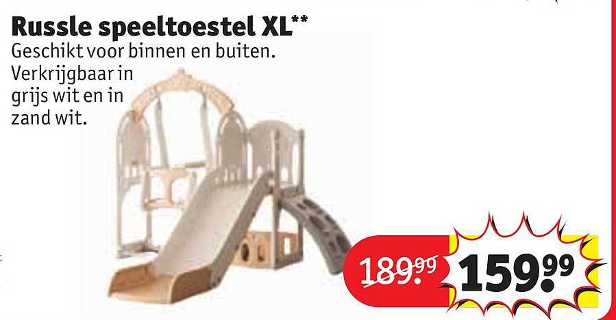 Russle Speeltoestel Xl** Aanbieding bij Kruidvat - FolderFeest.nl