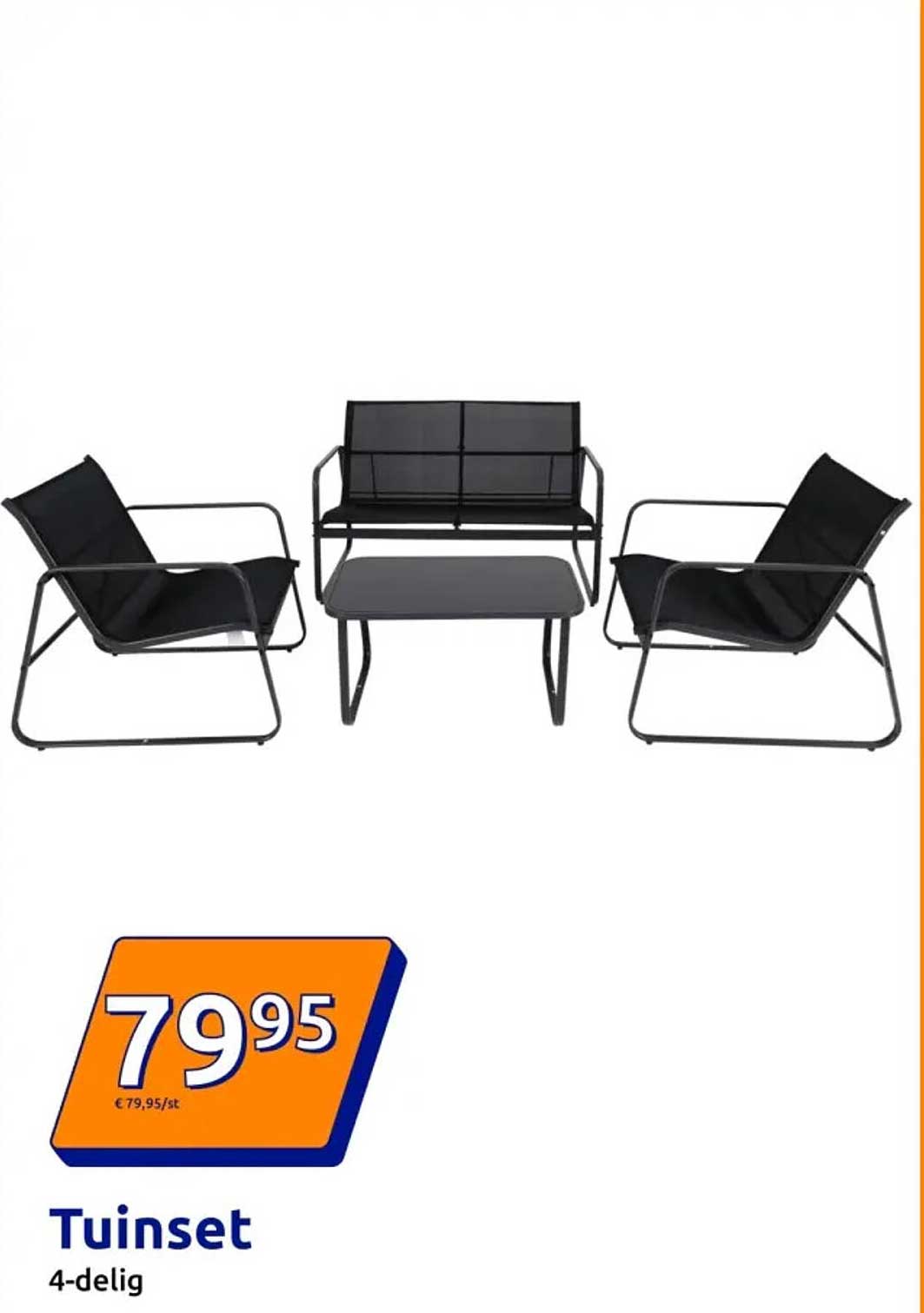 Tuinset 4-Delig Aanbieding bij Action - FolderFeest.nl