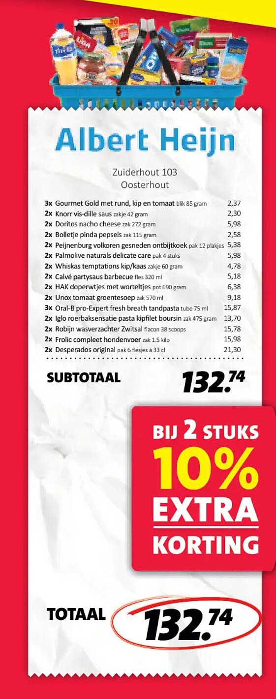 Albert Heijn Aanbieding bij Nettorama - FolderFeest.nl
