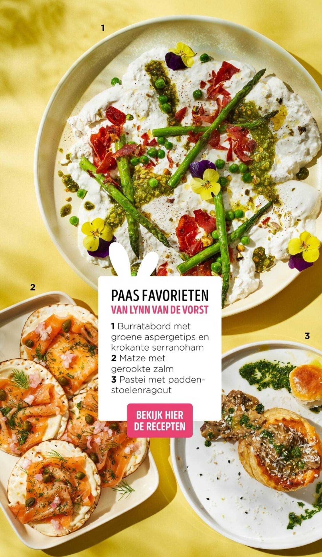 Paas Favorieten Van Lynn Van De Vorst Aanbieding bij Jumbo - FolderFeest.nl