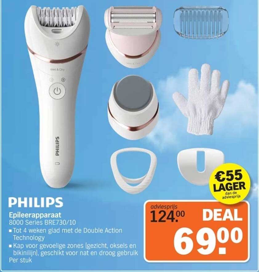 Philips Epileerapparaat 8000 Series Bre730/10 Aanbieding bij Albert ...
