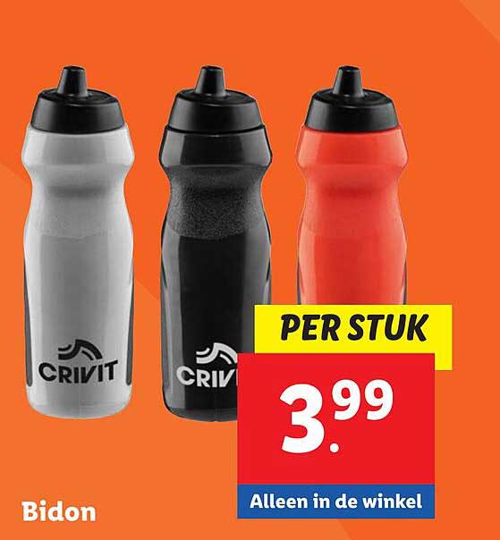 Bidon Per Stuk aanbieding bij Lidl